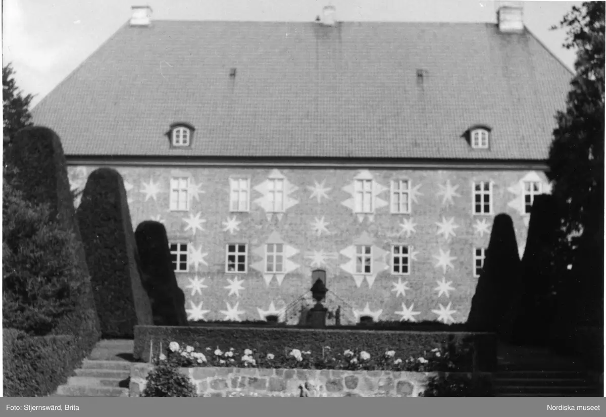 Krapperups slott i Höganäs, Skåne. - Nordiska museet / DigitaltMuseum