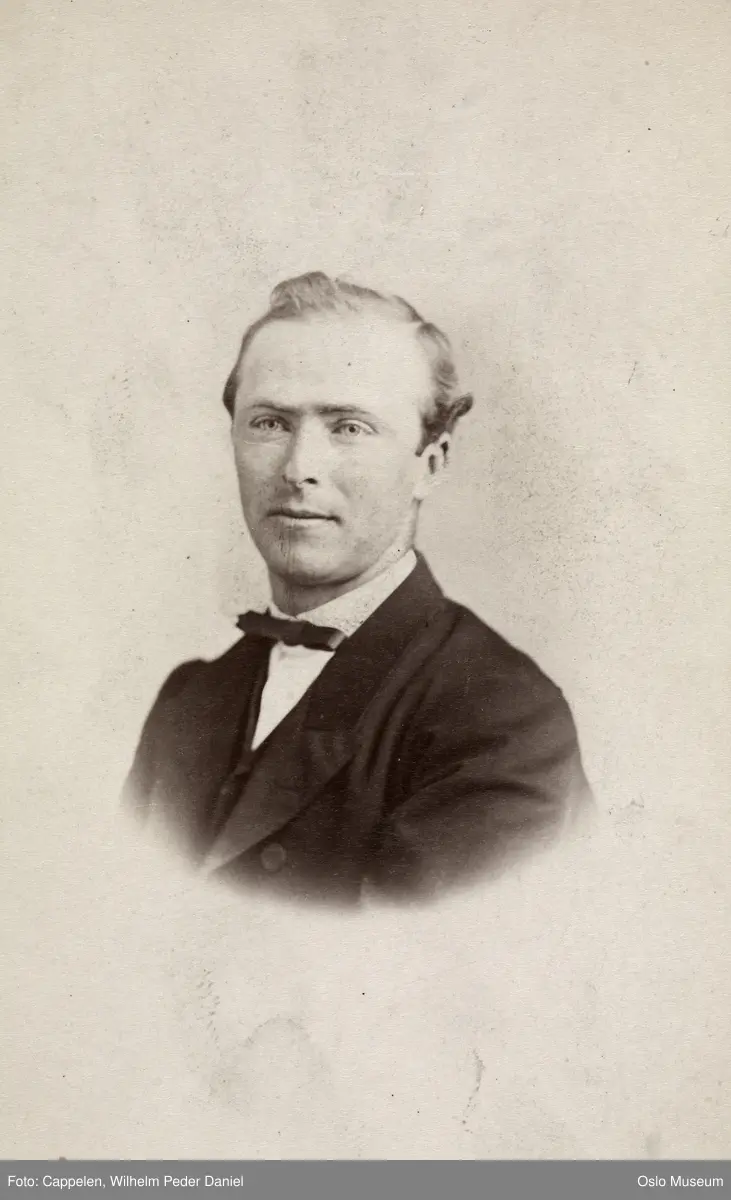 Johan Ludvig Niels Henrik Vibe. - Oslo Museum / DigitaltMuseum