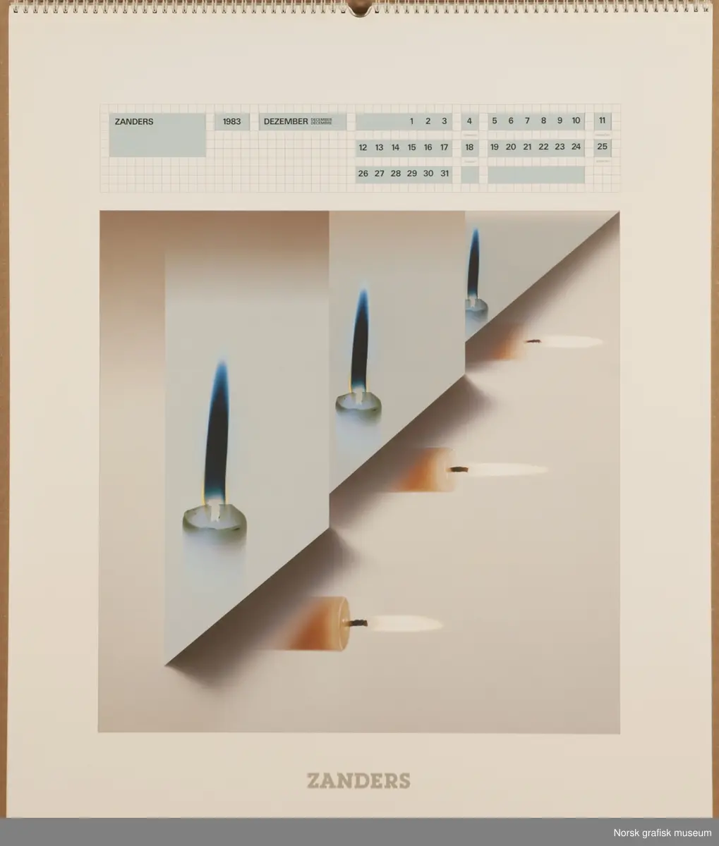 Kalender - Norsk grafisk museum / DigitaltMuseum