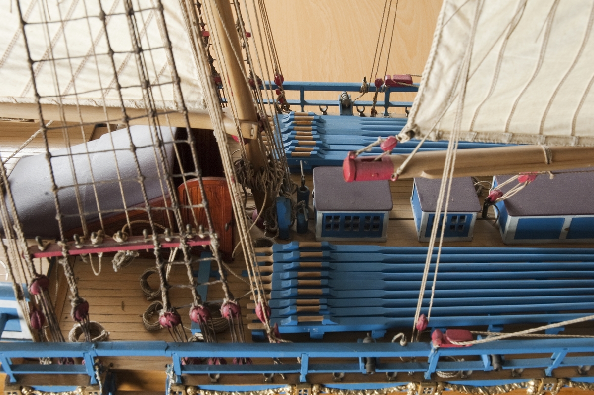 Fartygsmodell - Sjöhistoriska museet / DigitaltMuseum