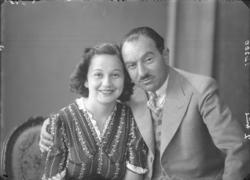 Portrett av Edith og Moritz Rabinowitz - Haugalandmuseet / DigitaltMuseum