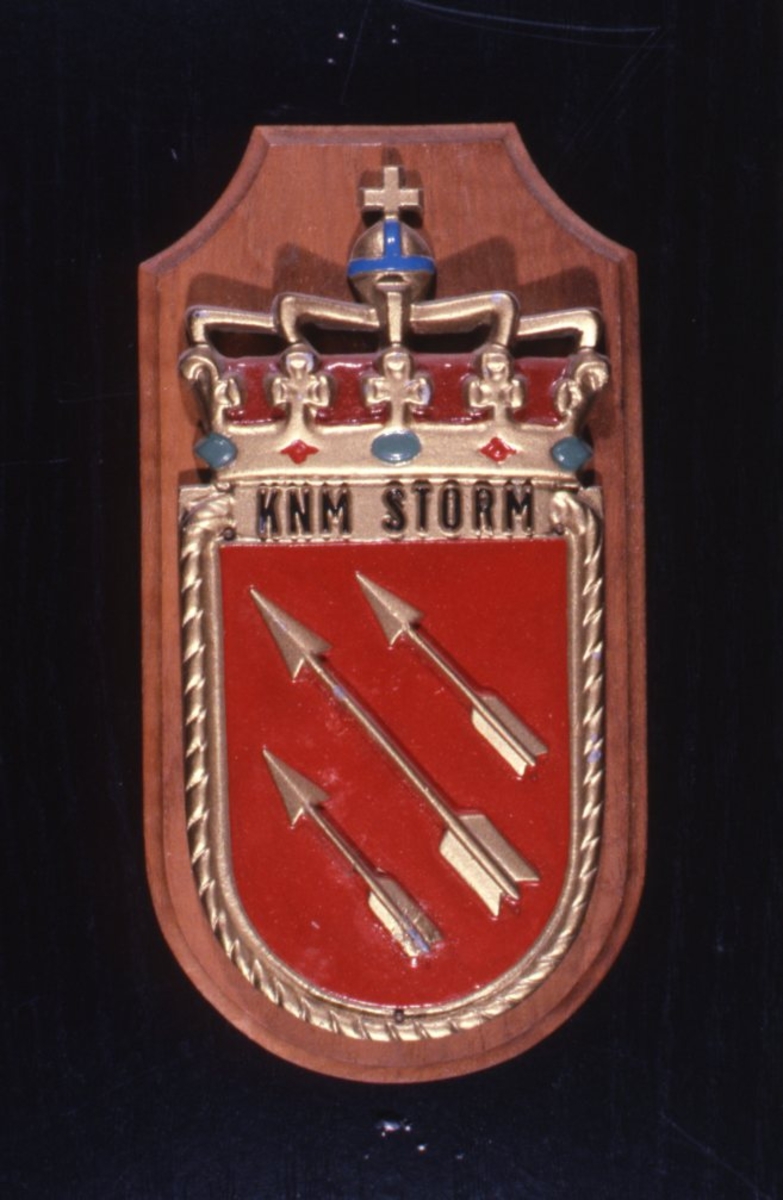Motiv: Emblem størrelse mini for Storm-klasse kanonbåt KNM STORD ...