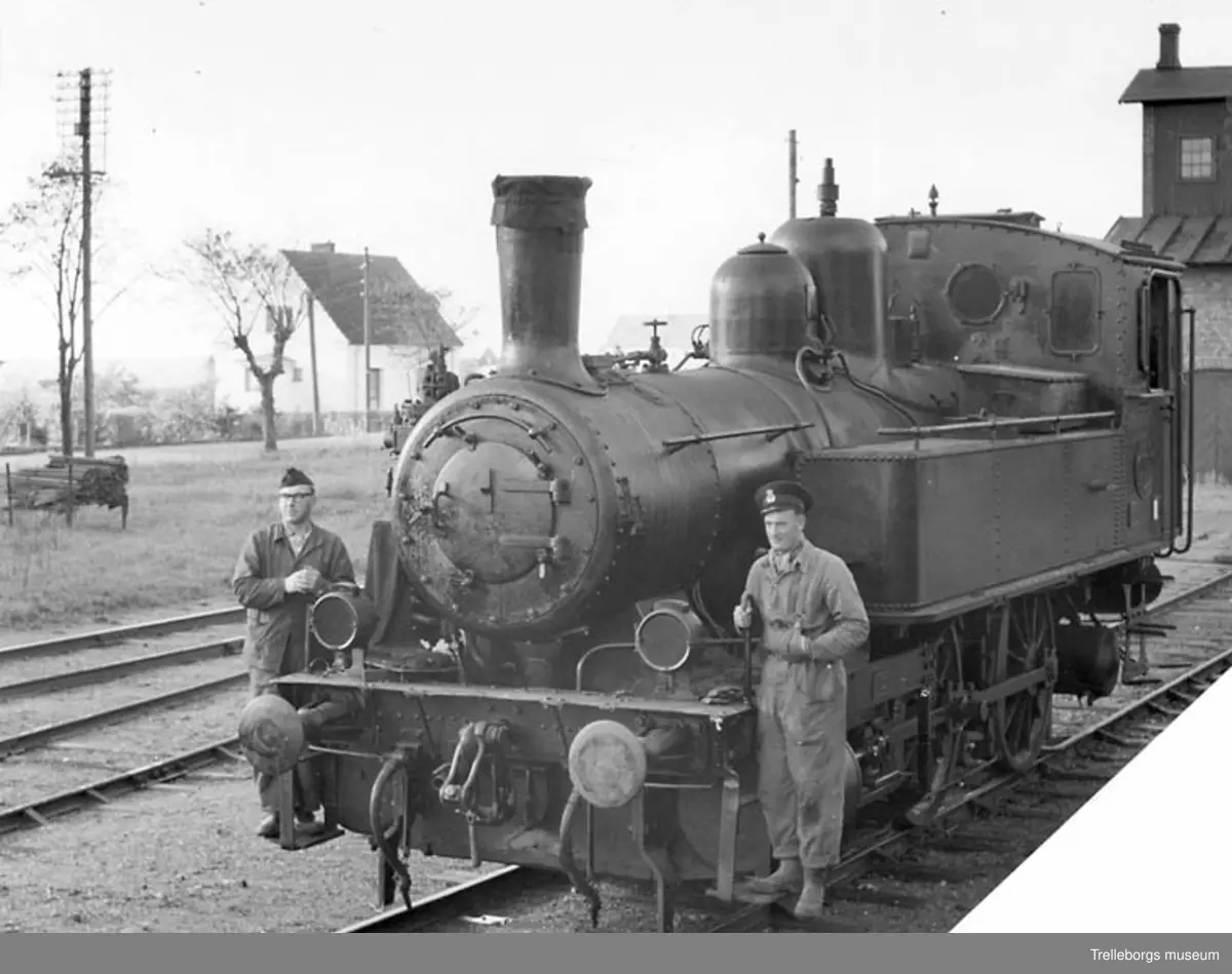 Lok nummer 1117 K 4. SJ-växelloket K4 (ombyggt från Ke) 1117,byggt av ...