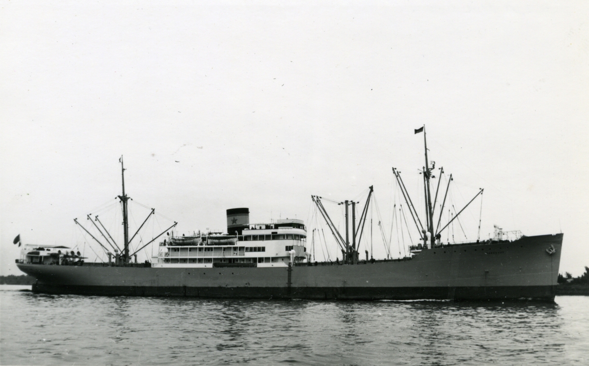 Ägare:/1947-72/: Rederi AB Nordstjernan. Hemort: Stockholm ...