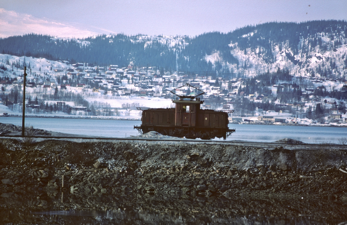 Norsk Jernverk, lokomotiv nr. 2 Ulv. Tidligere NSB El 10 ...