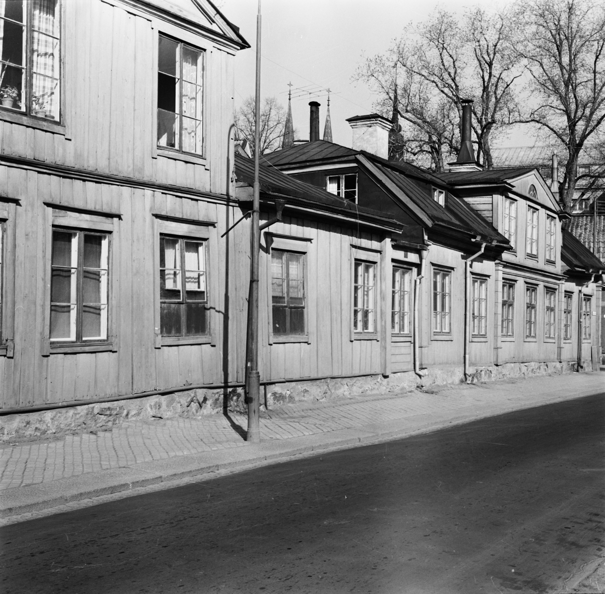 Imperfektum, kvarteret Munken, Västra Ågatan, Uppsala - Upplandsmuseet ...