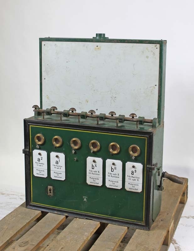 Blockapparat - Järnvägsmuseet / DigitaltMuseum