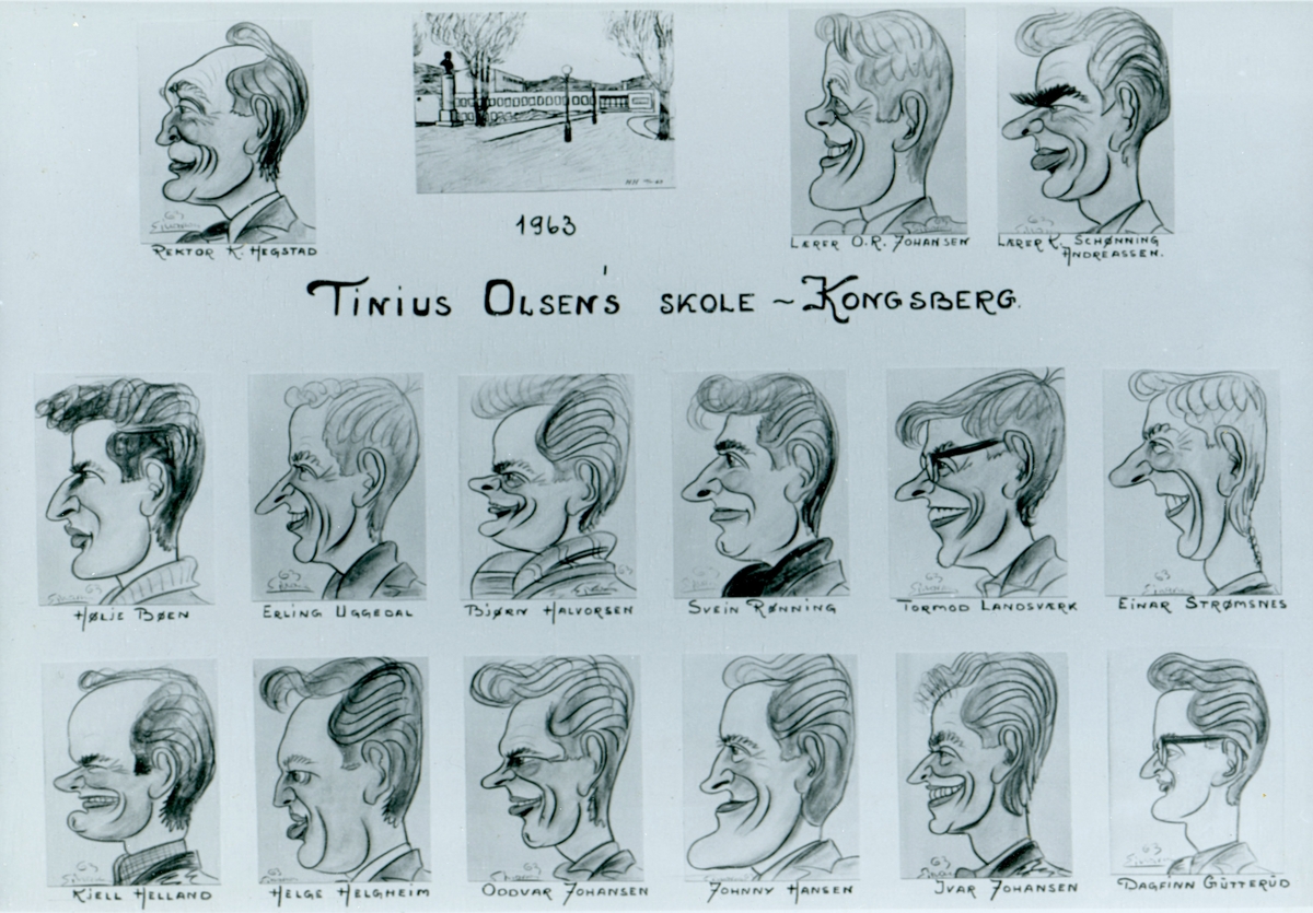 Tinius Olsen Skole - Kongsberg og Sandsvær historielag / DigitaltMuseum