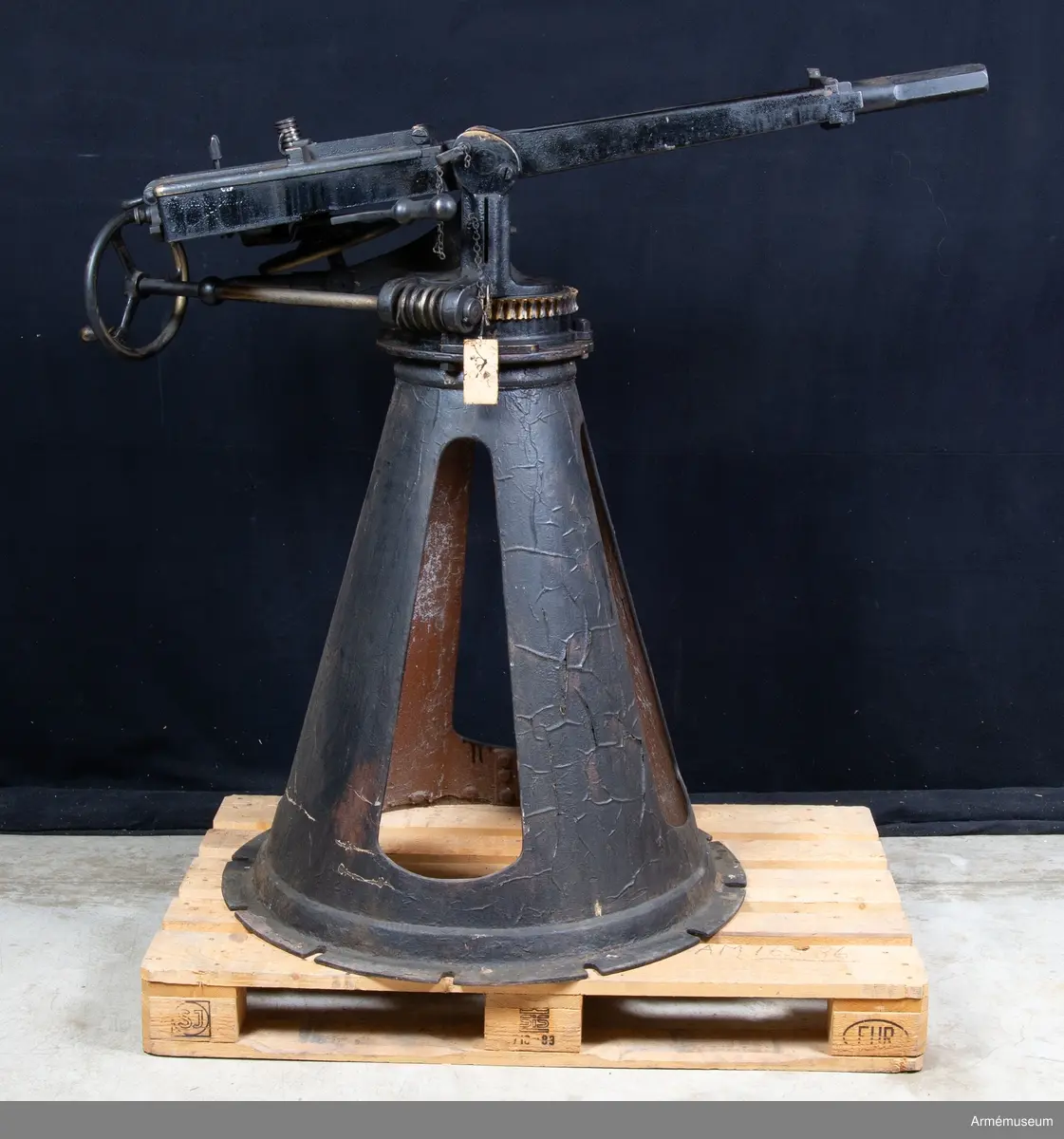 25,4 mm kulspruta m/1884 - Armémuseum / DigitaltMuseum