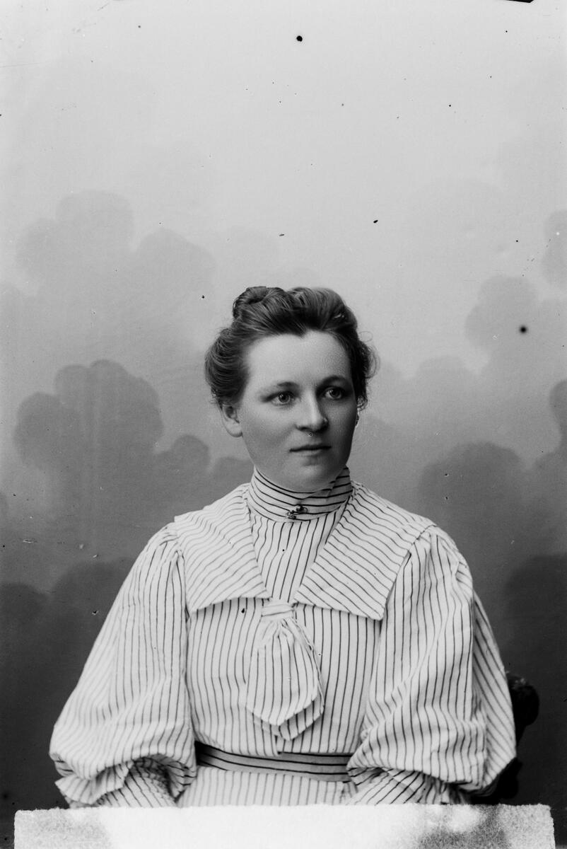 Gerda Holmberg; Ingår i porträttsamlingen från Knut Wallins ateljé ...