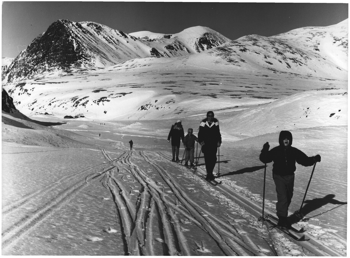 Disse har vært på tur fra Mysusæter til Rondvassbu. Rondane med ...