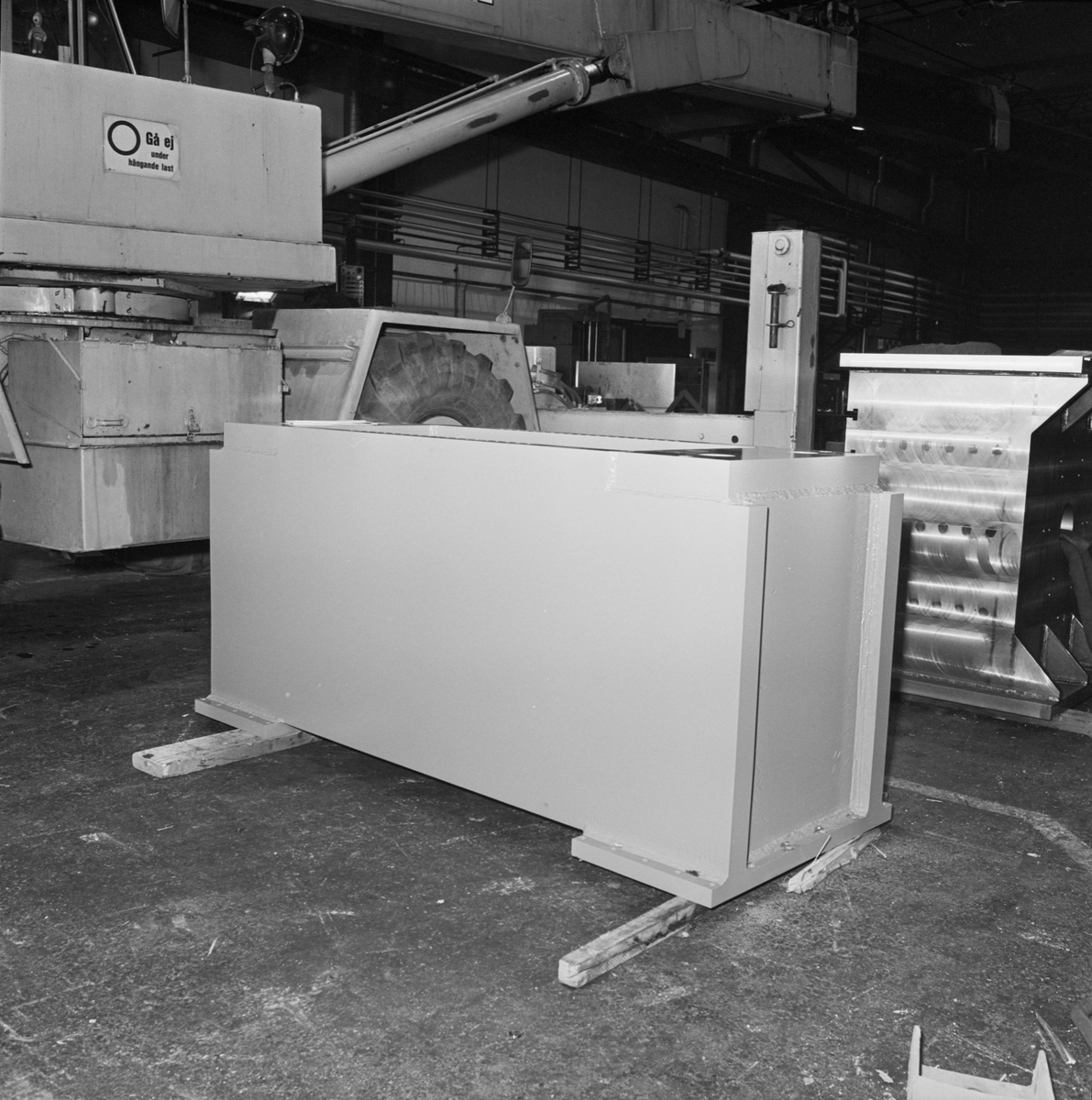 Stativ till Lagan Press - Marinmuseum / DigitaltMuseum