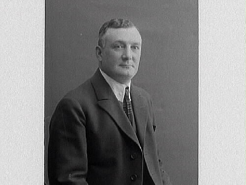 Konsul Donald Jobson som år 1917 lät uppföra den s k Jobsonska villan i ...