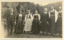 Gjestebodet til Hæge og Eivind Tveiten på Tveiten i Eidsborg 15/ 07 ...