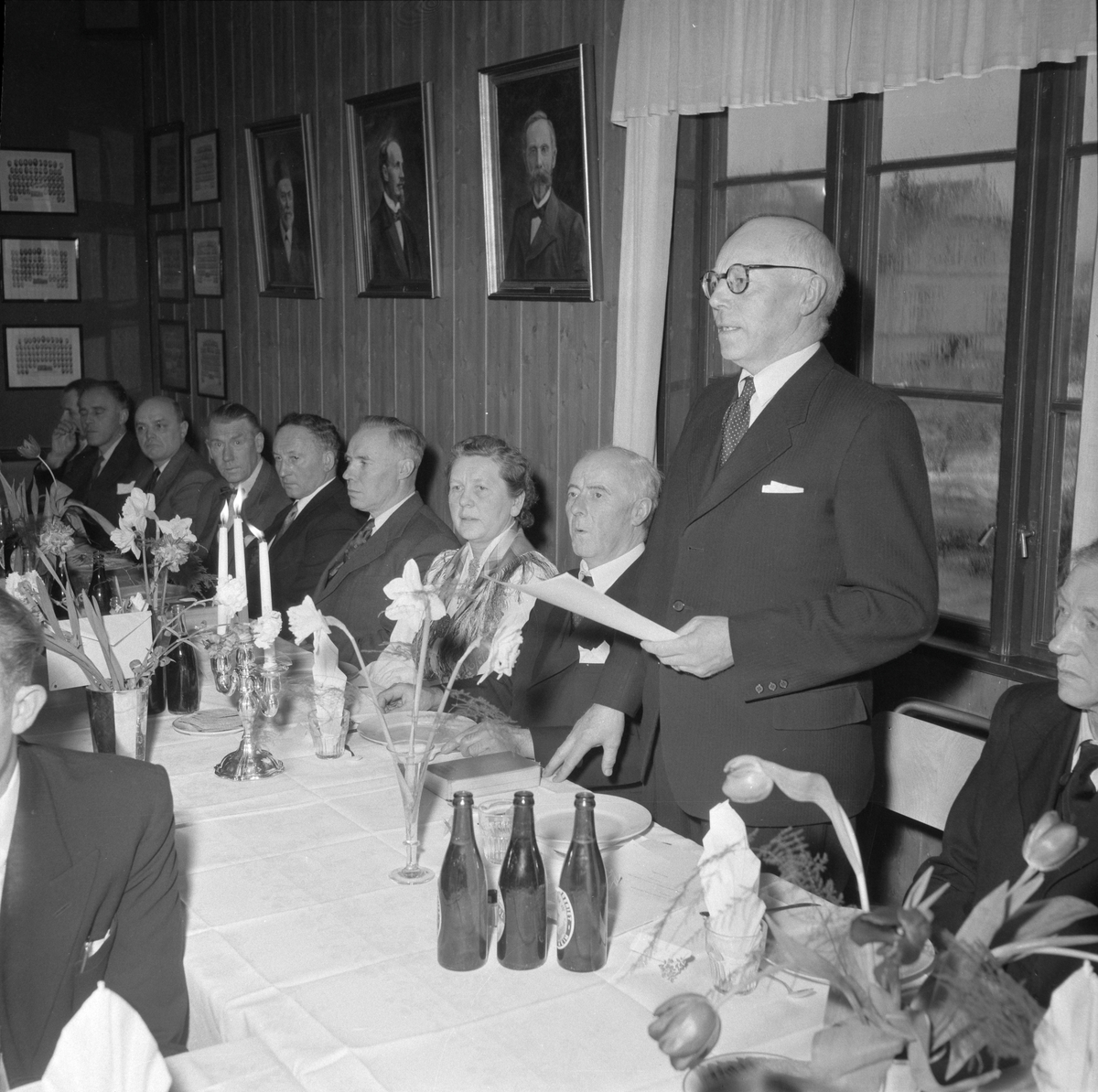 Skjetlein landbruksskole. Åpning av nytt elevinternat - Sverresborg ...