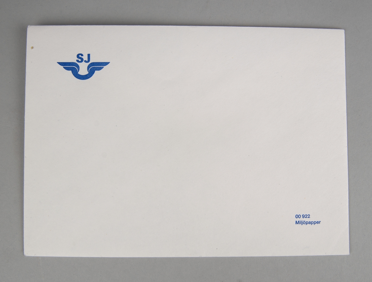 Kuvert - Järnvägsmuseet / DigitaltMuseum