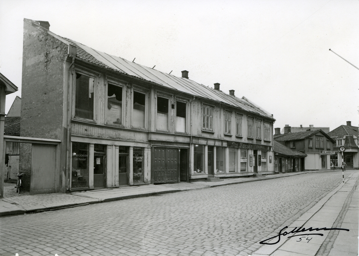 Fredrikstad, Vestsiden, Bakgaten (Fra 1955 Farmannsgaten), Bakgaten 1 ...