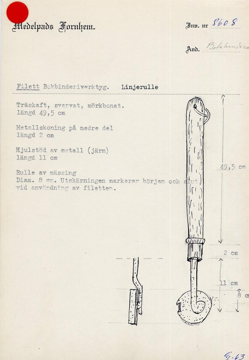 Filett - Medelpads fornminnesförening / DigitaltMuseum