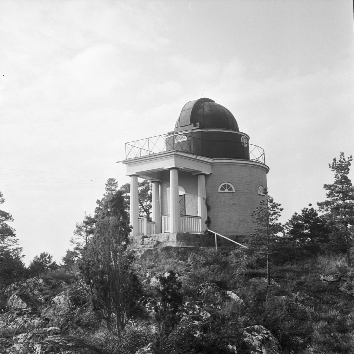 Kvistabergs observatorium, Uppland 1958 - Upplandsmuseet / DigitaltMuseum