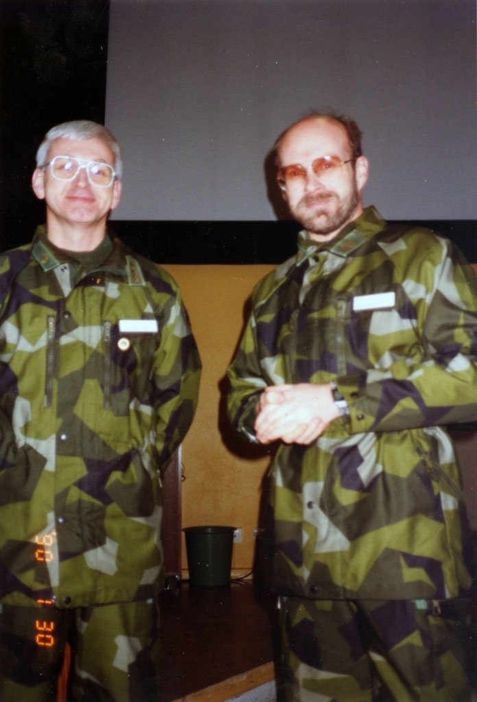 Jan Bergström och Jan Strandberg i Klagstorp 19900130 ...