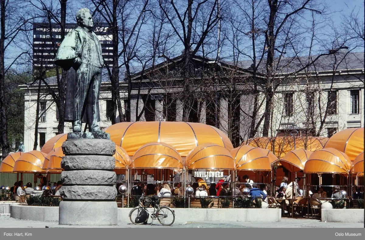 Paviljongen friluftsrestaurant. - Oslo Museum / DigitaltMuseum