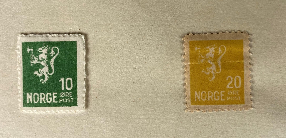 Frimerke - Norges Postmuseum / DigitaltMuseum