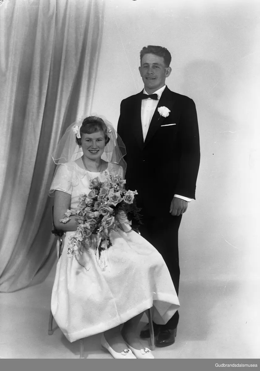 Iver Gunnar Steig og Bjørg Jevne - Gudbrandsdalsmusea / DigitaltMuseum