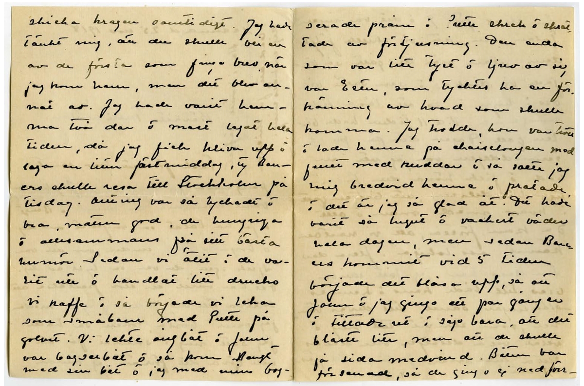 Brev - Jönköpings läns museum / DigitaltMuseum