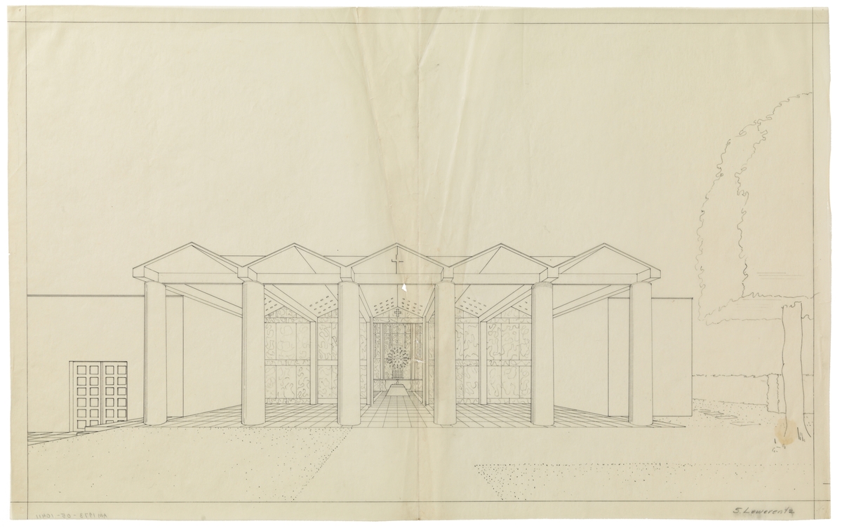 Ritning - ArkDes / DigitaltMuseum