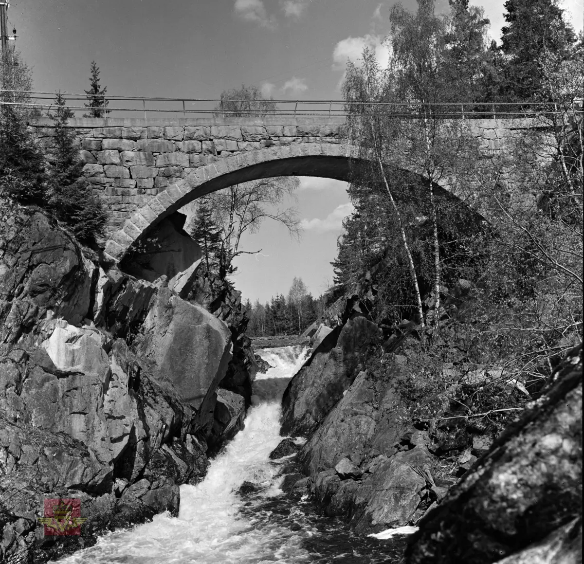 Gamle Sagstubekken bru i Froland kommune Aust-Agder - Norsk vegmuseum ...