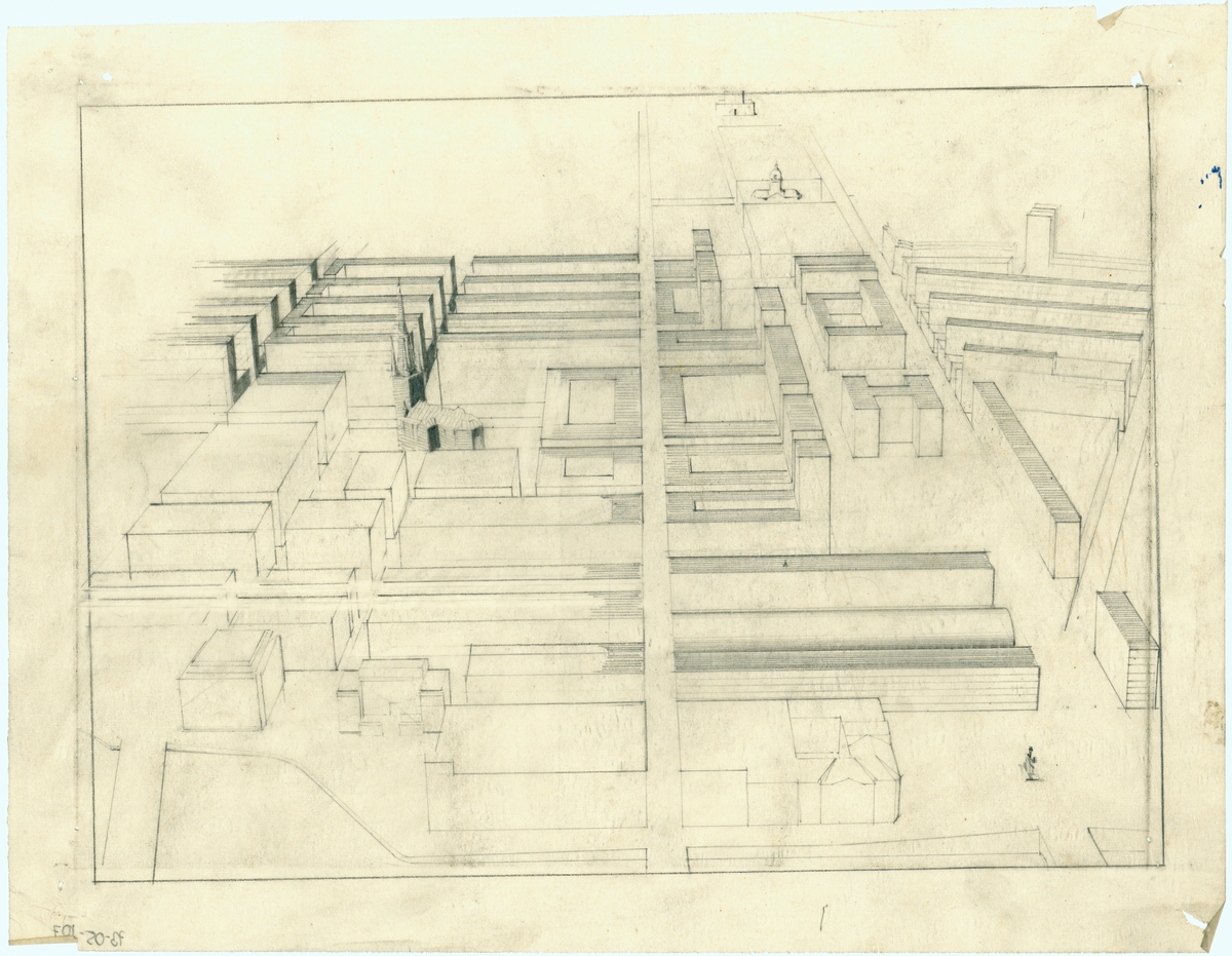 Ritning - ArkDes / DigitaltMuseum