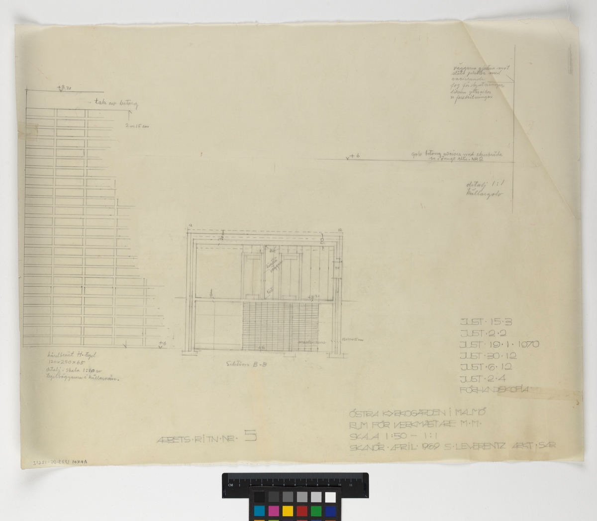 Ritning - ArkDes / DigitaltMuseum