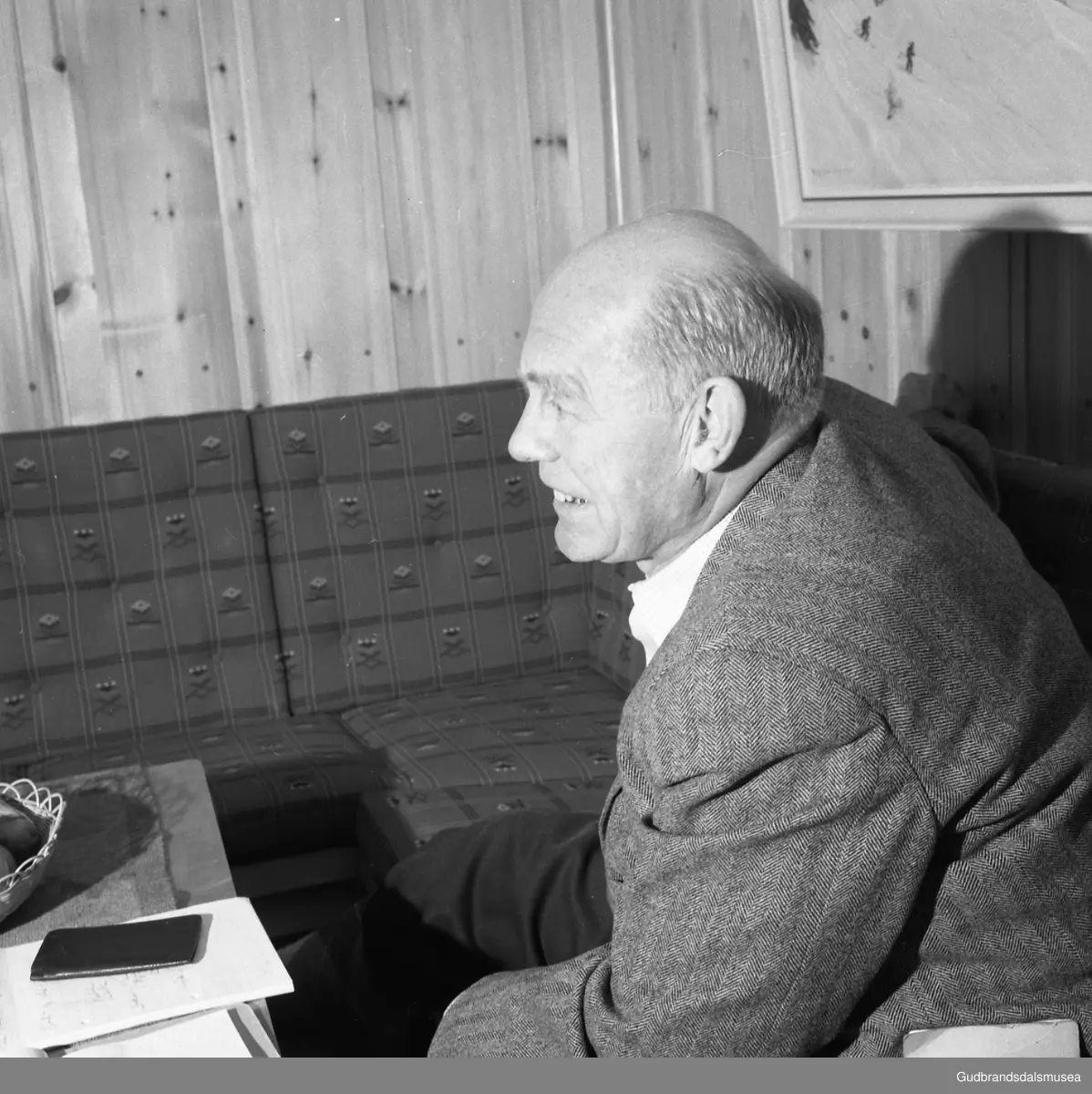 Aktuelt. Skipsreder Knud Lauritzen. Innebilder. - Gudbrandsdalsmusea ...