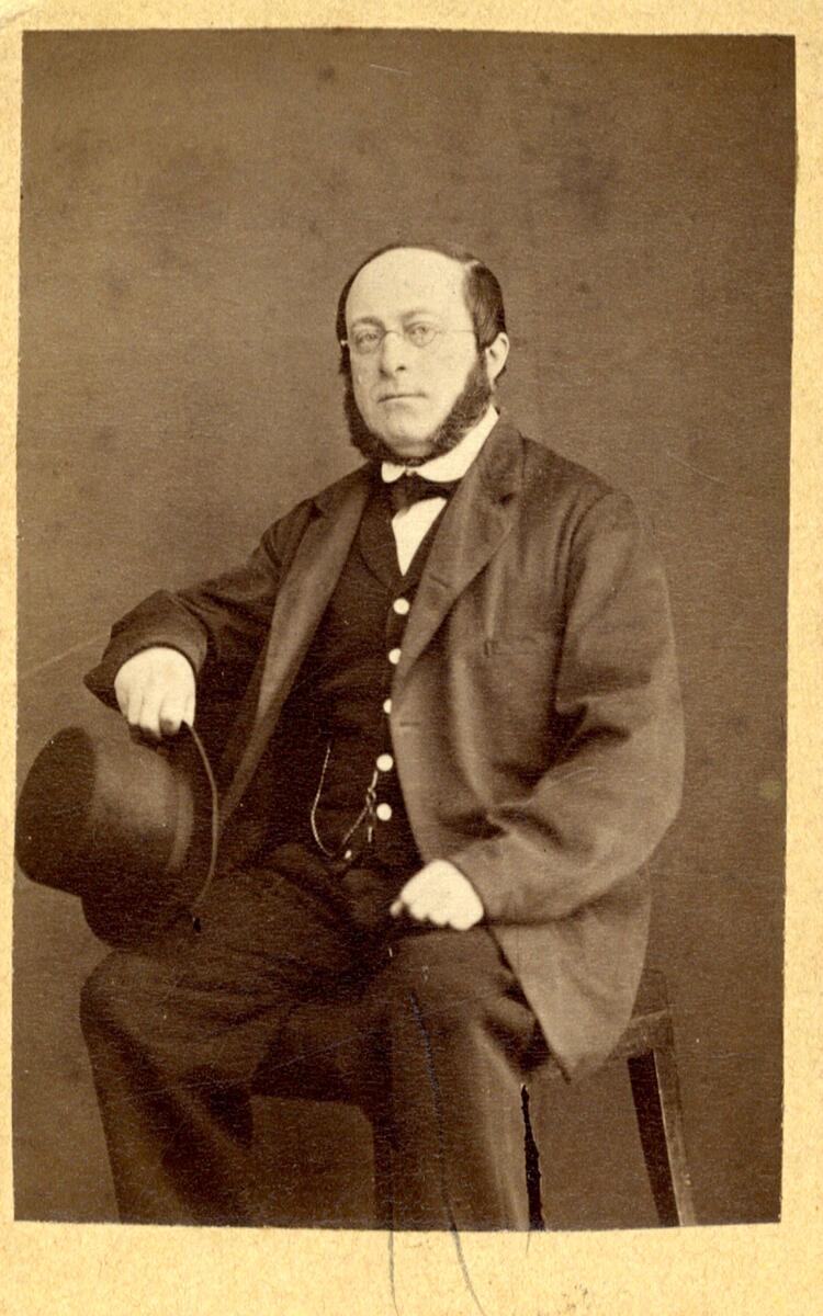 Doktor Carl Johan Hallström född i Umeå 1825, provinsialläkare ...