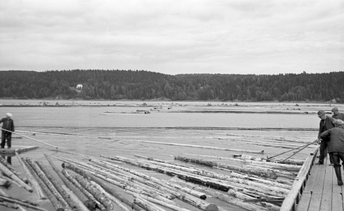 Ett av flere fototrafier som montert i Glomma fellesfløtingsforenings ... Ett av flere fototrafier som montert i Glomma fellesfløtingsforenings ...