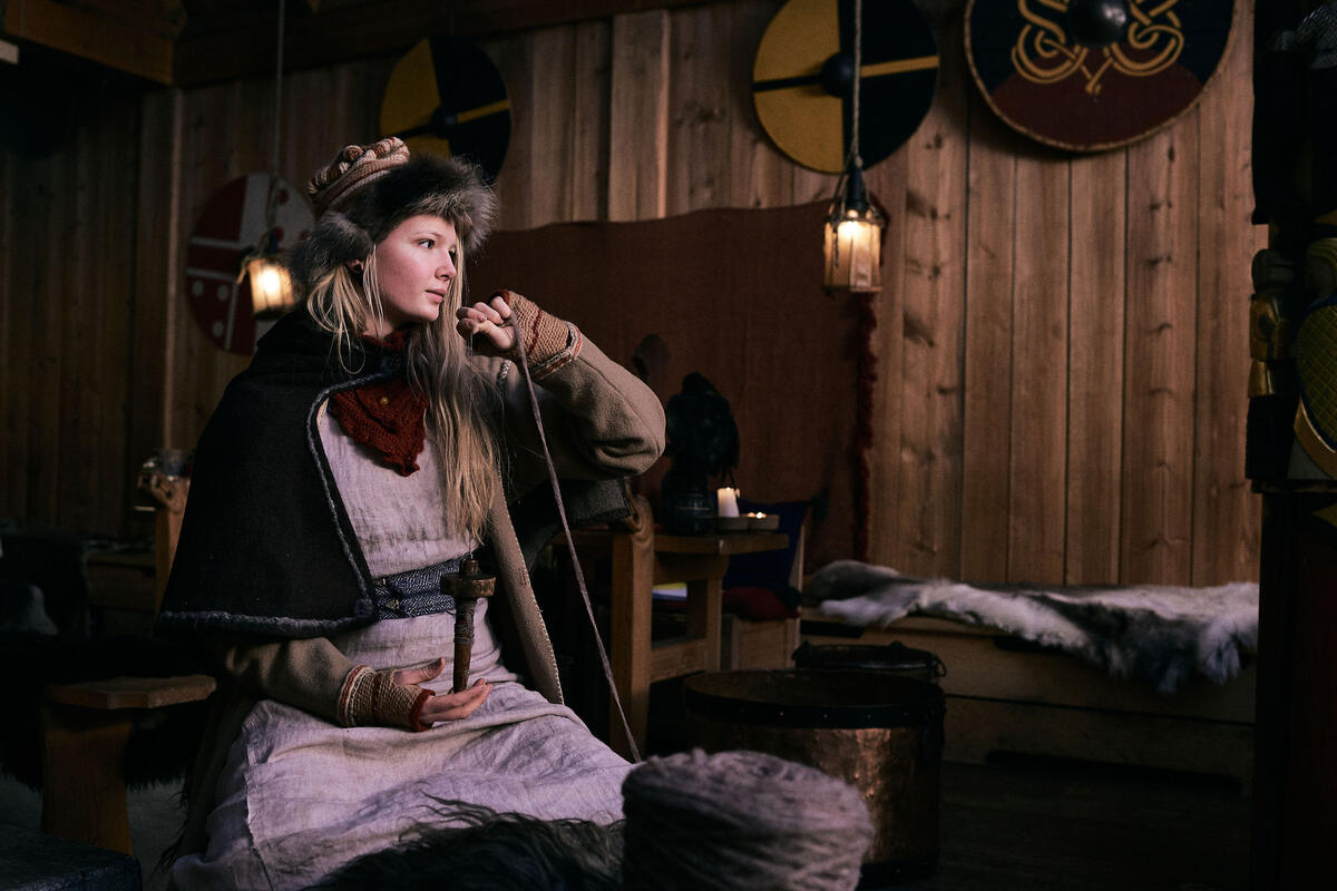 Grønne vikinger: Bærenett - Midgard vikingsenter