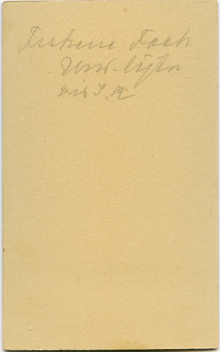 Porträtt på Gunnar Carl Arvid Fock, Friherre, Major. Född 31 augusti år ...