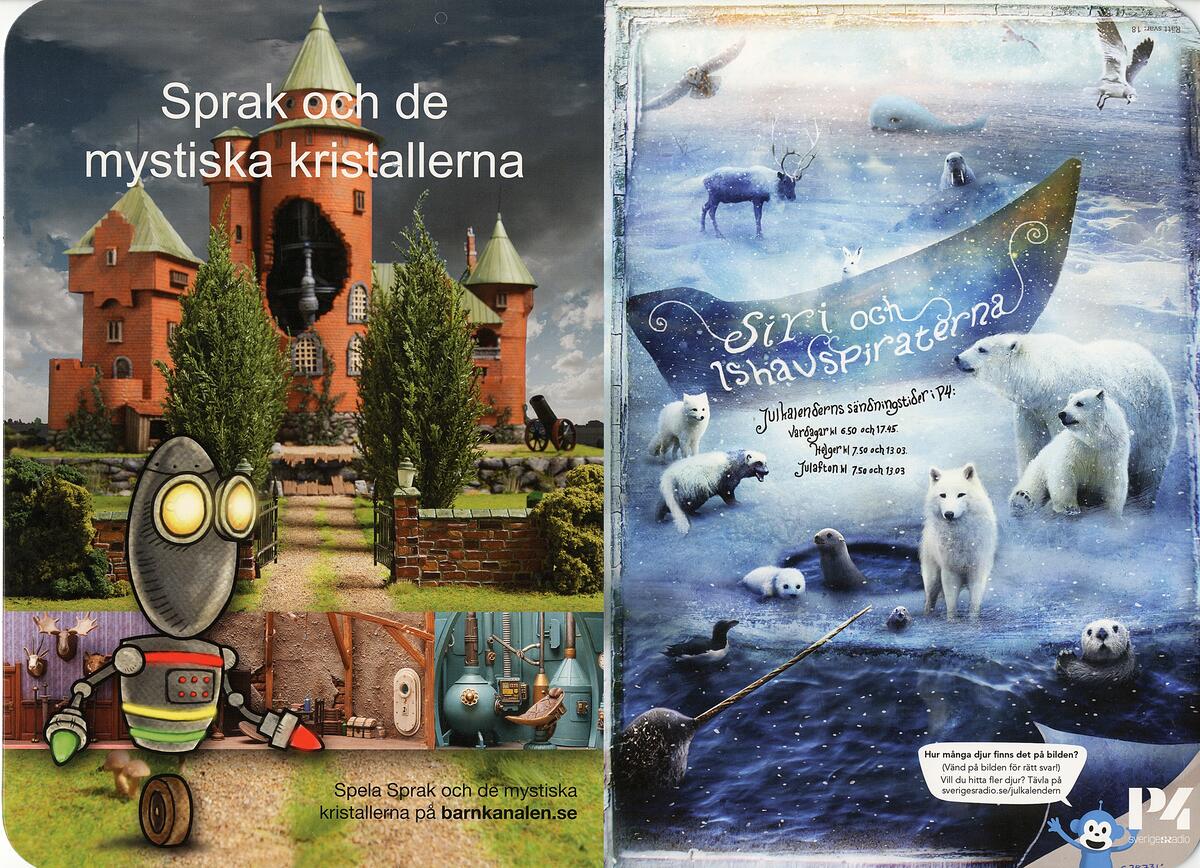 Adventskalender julkalender - Gotlands Museum / DigitaltMuseum