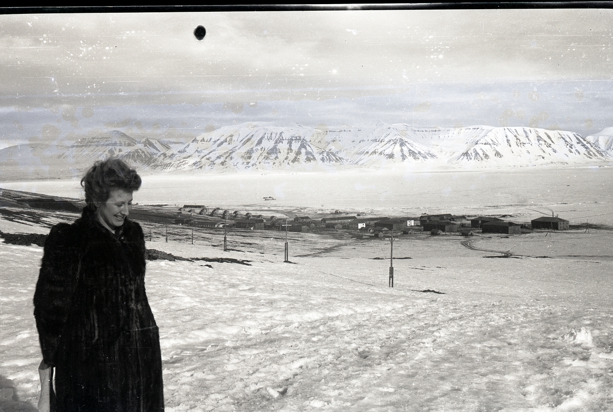 Bilde etter Abram I Gilbo, som var i Pyramiden i 1946-1948(oppbygging ...