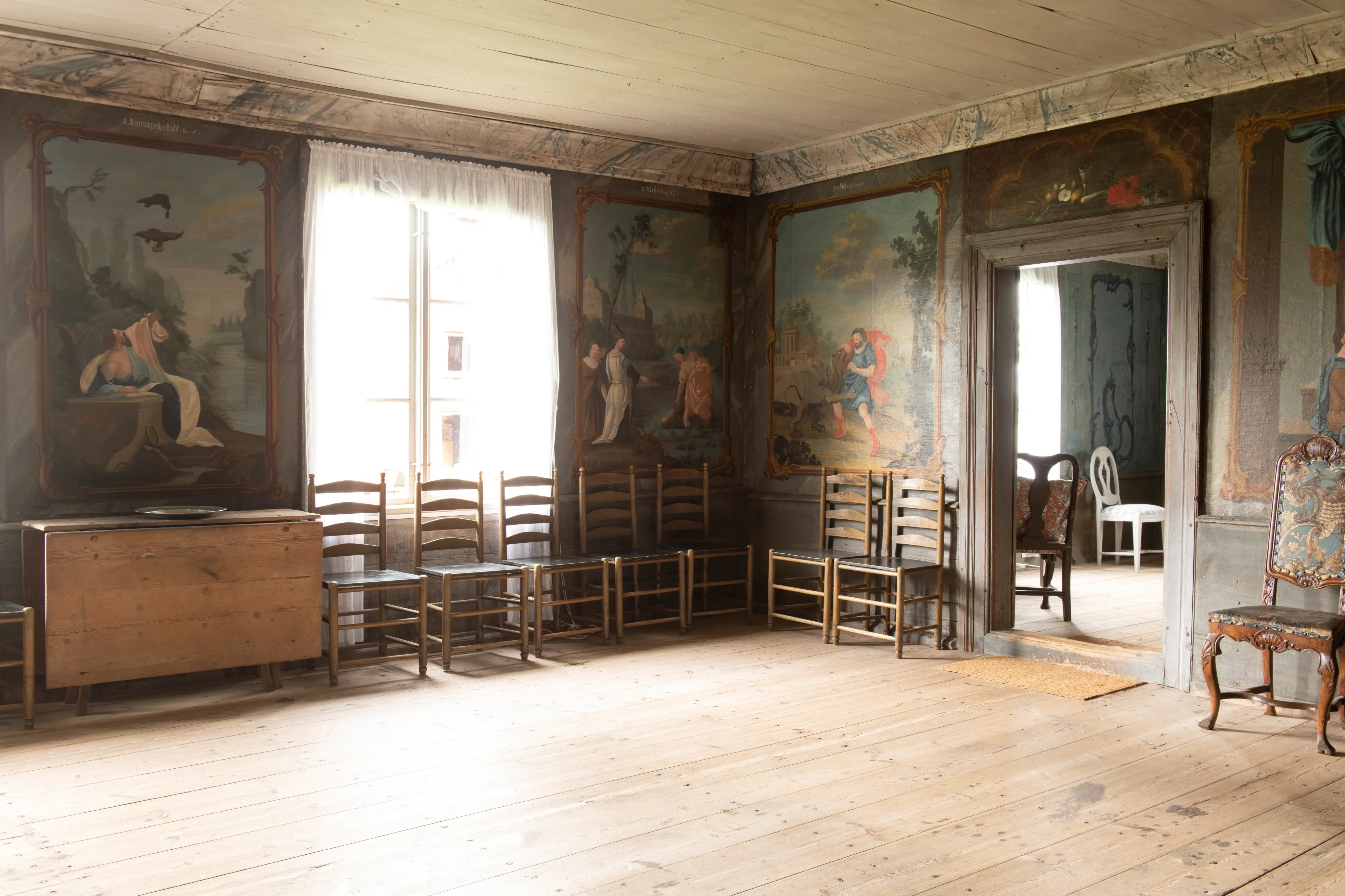 Interiörerna på von Echstedtska gården sommaren 2023. - Värmlands ...