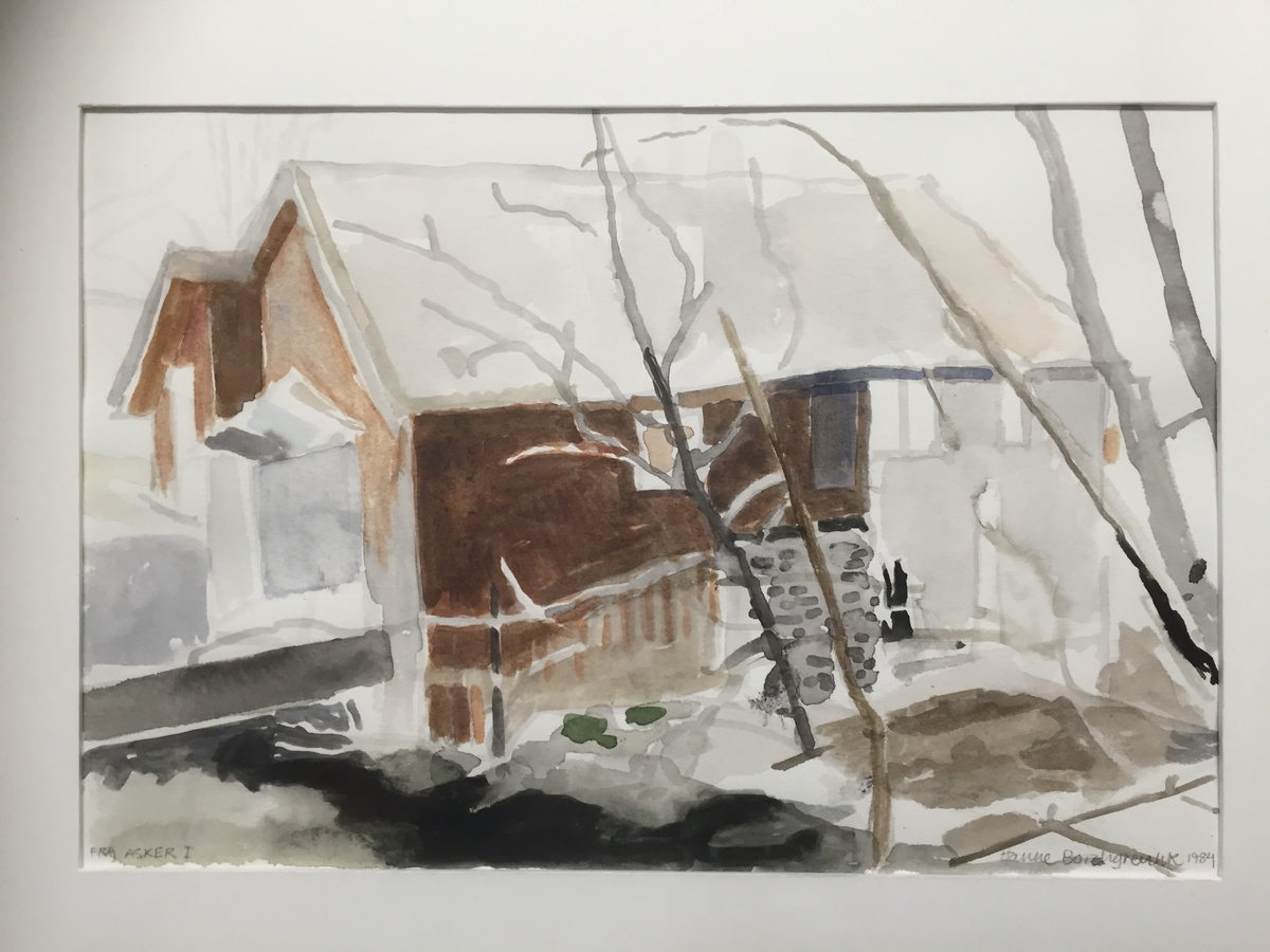 Billingstad trafikkstasjon - KORO / DigitaltMuseum