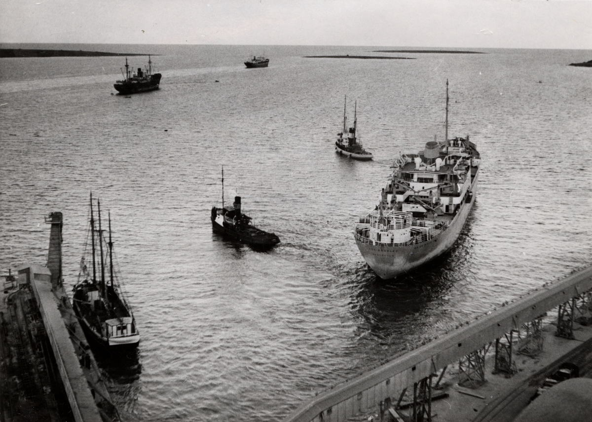 Slite hamn - Tekniska museet / DigitaltMuseum