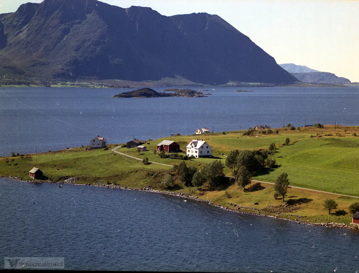 Tangen med huset til Andreas Tangen. - Romsdalsmuseet / DigitaltMuseum