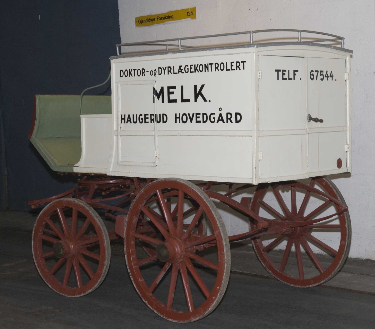 Vogn - Norsk Folkemuseum / DigitaltMuseum