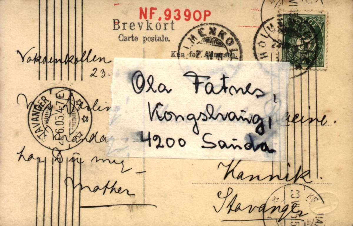 Postkort - Stiftelsen Norsk folkemuseum / DigitaltMuseum