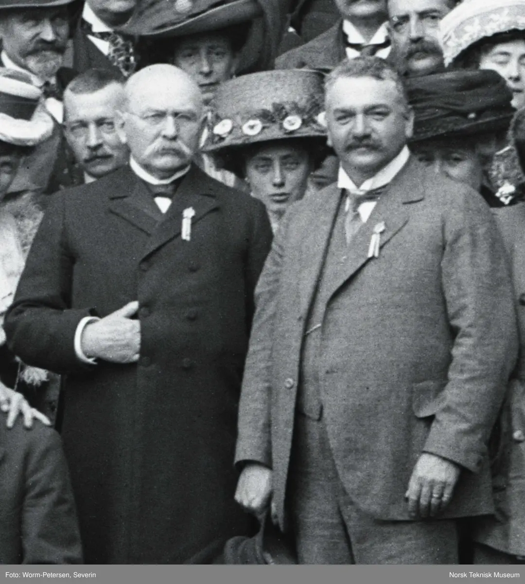 Fest på Sundvolden, Gunnar Knudsen, Sam Eyde m.fl. - Norsk Teknisk ...