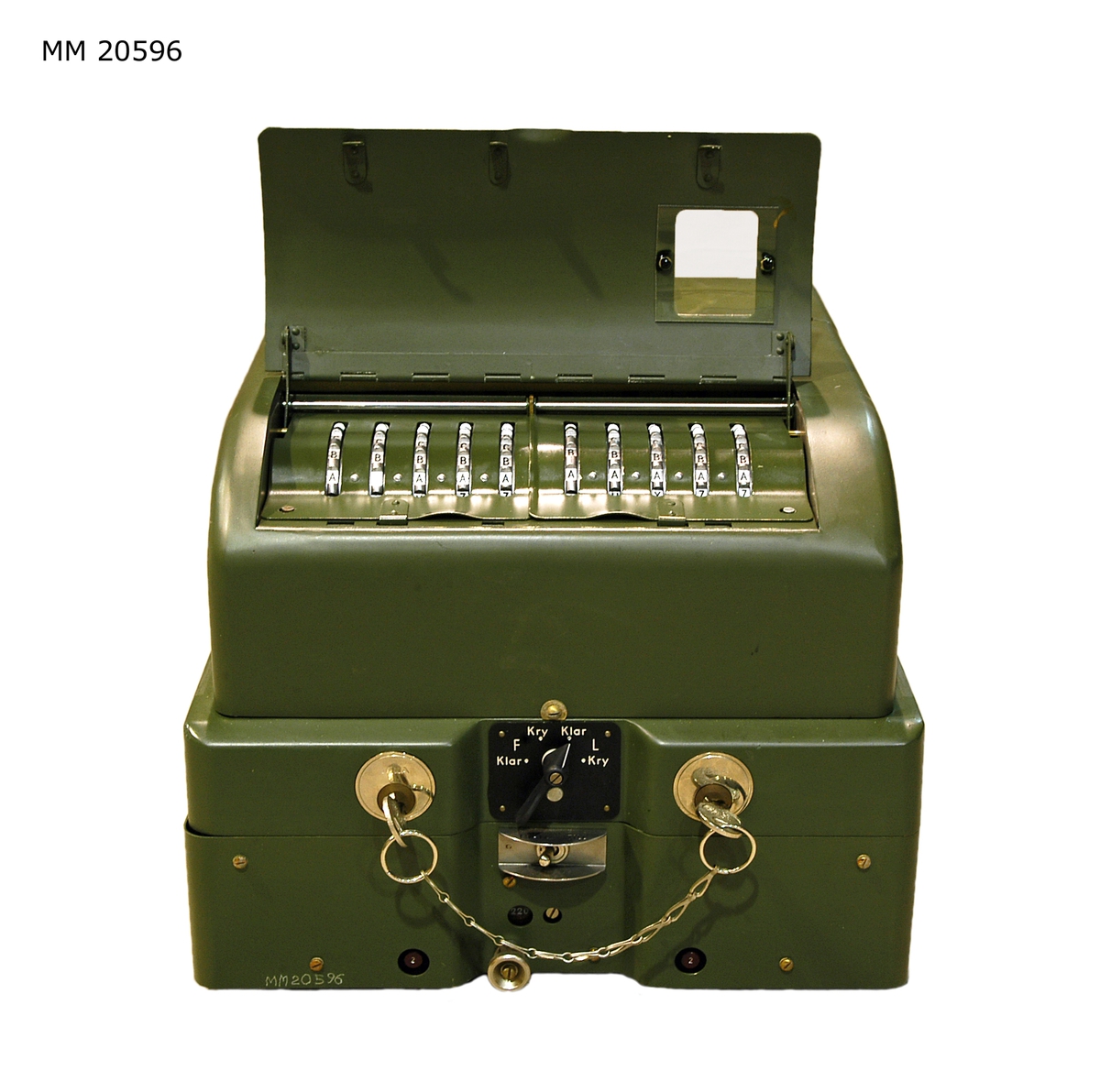 Krypteringsapparat - Marinmuseum / DigitaltMuseum