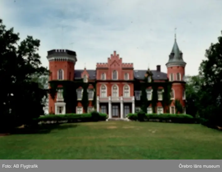 Hjortkvarn, Boo Slott, exteriör. Bilden tagen för vykort. (C.O ...