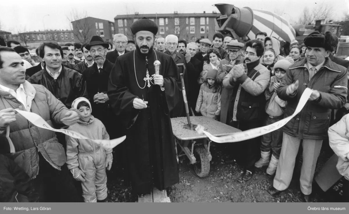 Den syrianska kyrkans överhuvud i Sverige, ärkebiskop Julius Abdulahad ...