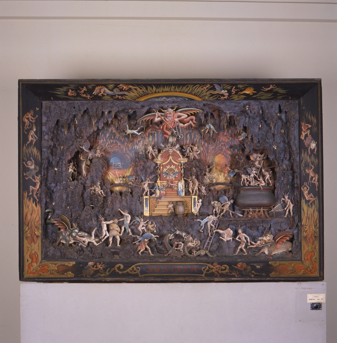 Modell av helvetet - Tekniska museet / DigitaltMuseum